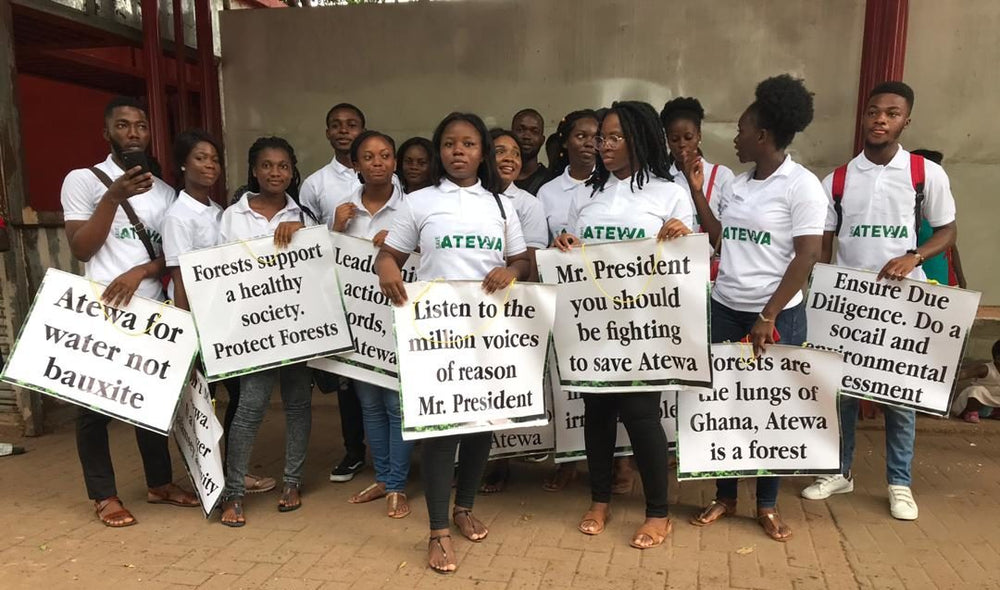 Save Atewa Forest - Do Not Sell Nature to China - Adinkra Designs